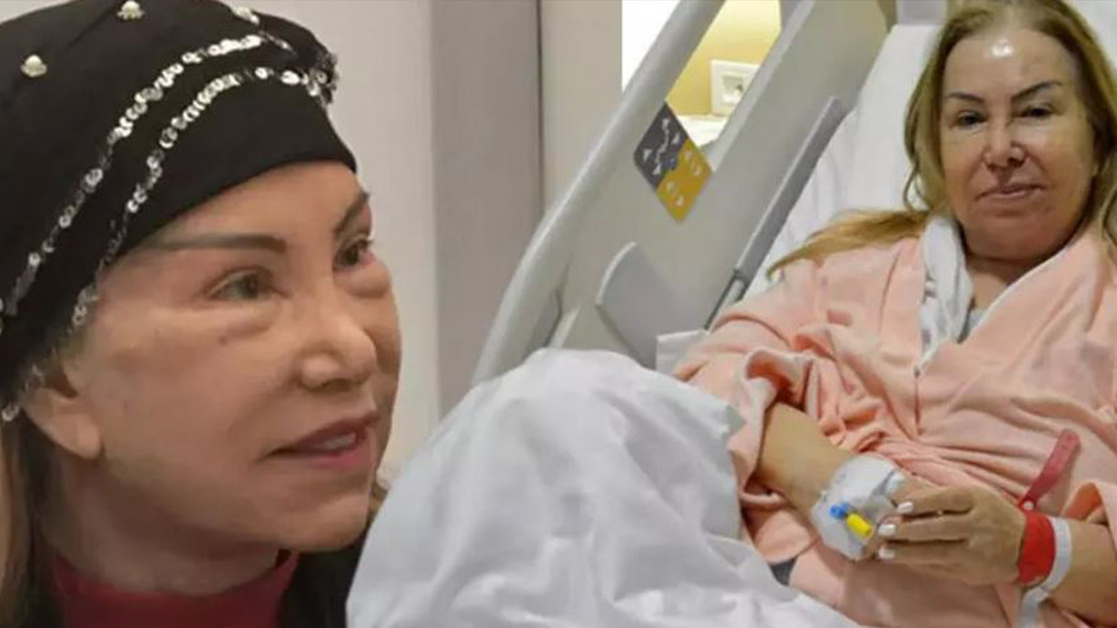 81 yaşında bıçak altına yatmıştı! Bedia Akartürk estetik sonrası ilk ...