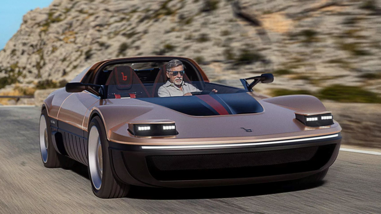 1969 model Bertone Runabout modern haliyle yıllar sonra döndü