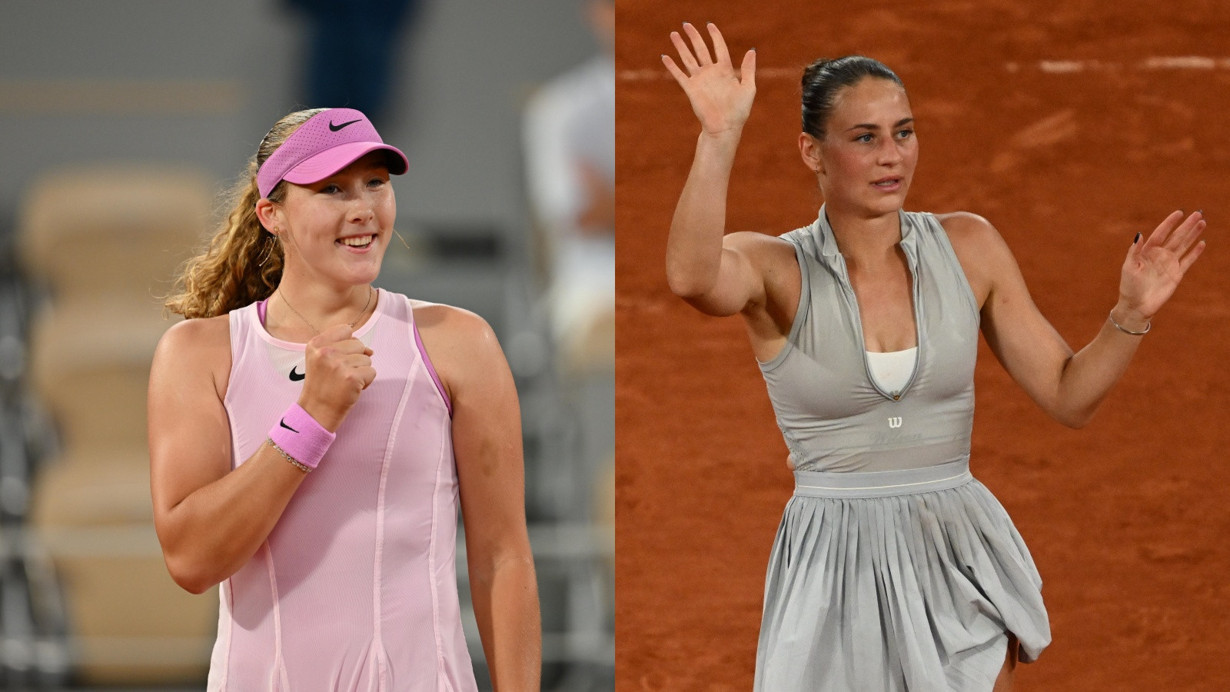 Mirra Andreeva ve Marta Kostyuk, Roland Garros'da yarı finale çıktı