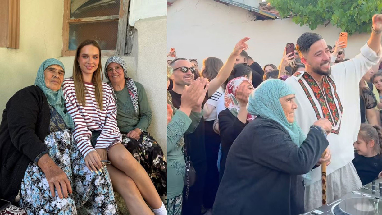 DJ Mahmut Orhan köyünde konser verdi! Sosyal medyaya damga vurdu!