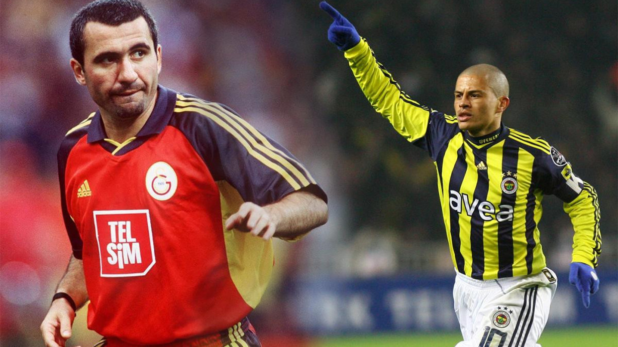FIFA sordu: Galatasaray efsanesi Hagi mi Fenerbahçe efsanesi Alex mi ...