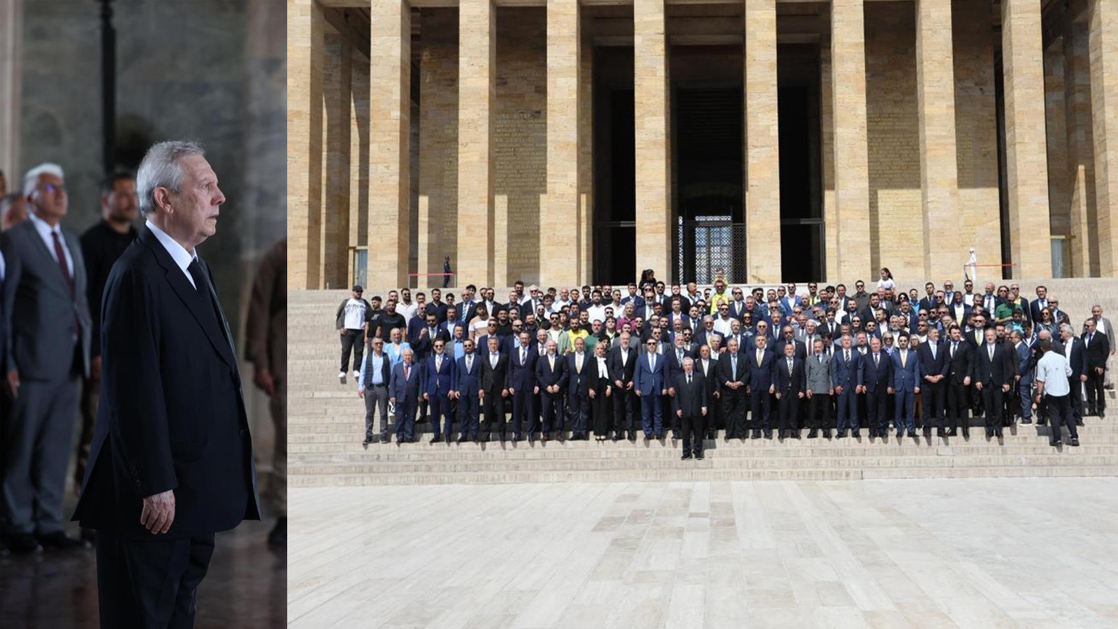 Aziz Yıldırım, Anıtkabir'i ziyaret etti